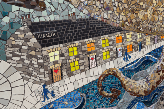 COMMUNITY MURAL DEPICTING WELSH VALLEY UNVEILED THANKS TO ARDEX - Tilezine