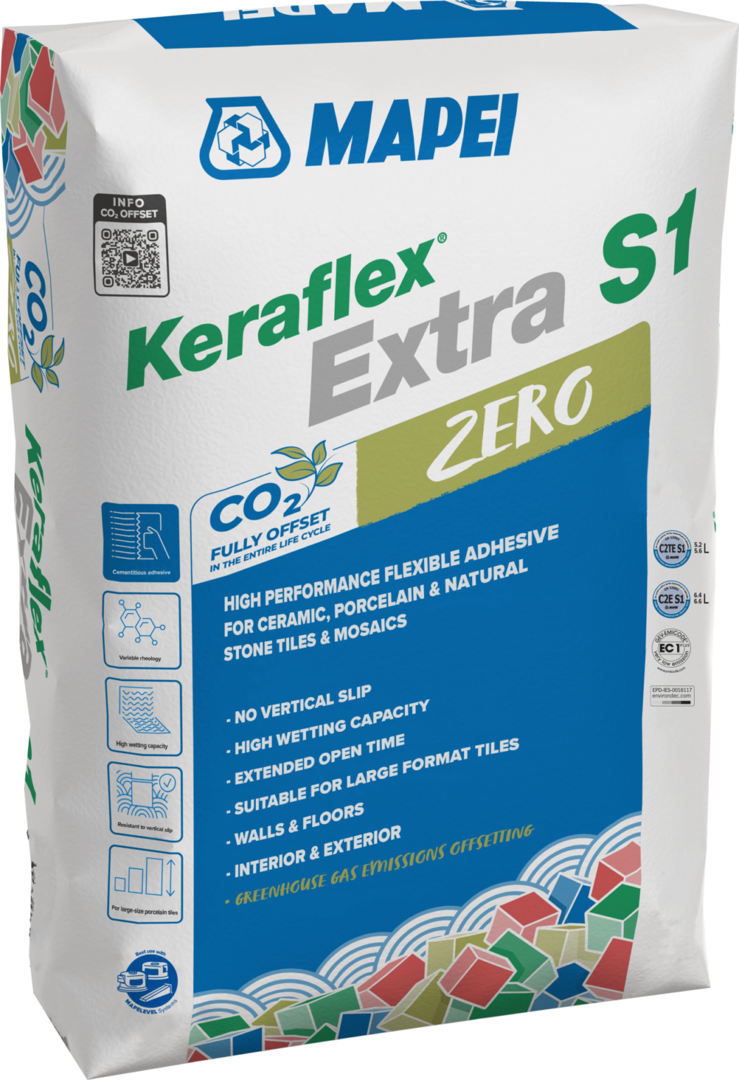 KERAFLEX EXTRA S1 ZERO JOINS MAPEI ZERO LINE - Tilezine